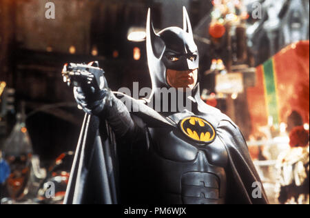 Film Still from "Batman Returns" Michelle Pfeiffer, Michael Keaton ...