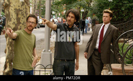 ETHAN COEN, JOEL COEN, BRAD PITT, BURN AFTER READING, 2008 Stock Photo - Alamy