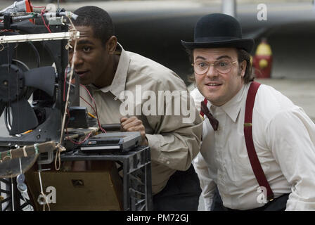 Film Still from "Be Kind Rewind" Mos Def, Jack Black, Mia Farrow, Danny ...