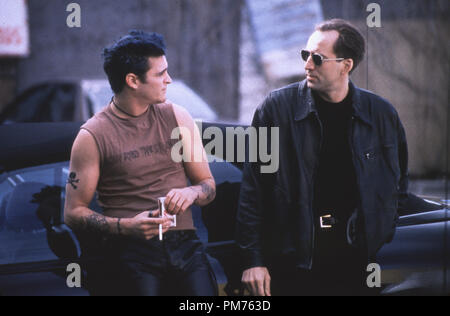 Joaquin Phoenix & Nicolas Cage Film 8mm (USA/DE 1999) Characters: Max ...