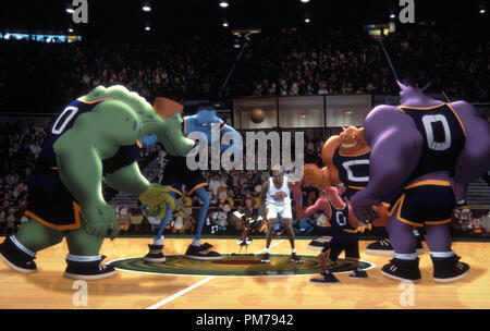 Film Still from "Space Jam" Bugs Bunny, Daffy Duck © 1996 Warner File ...