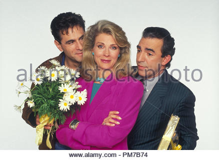 Film Still from "Murphy Brown" Candice Bergen, Miller Redfield, Grant ...