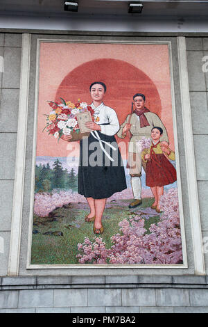 Pyongyang Grand Theatre which was built in 1960 Stock Photo - Alamy