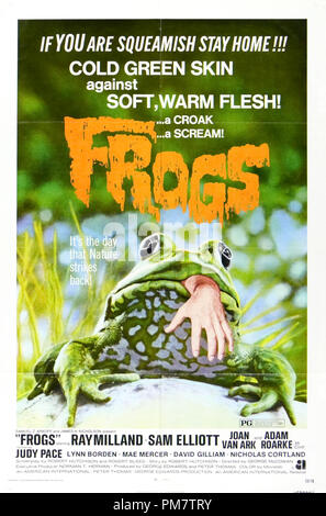 FROGS Movie poster, 1972 Stock Photo - Alamy