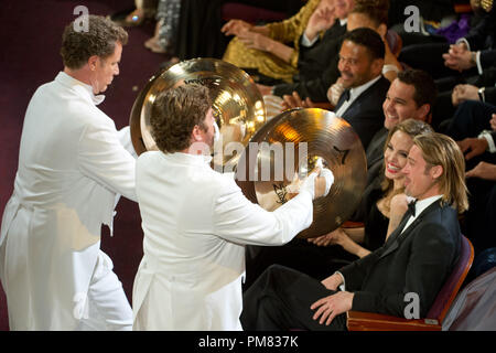 Will Ferrell Angelina Jolie Brad Pitt and director Tom McGrath Paris ...