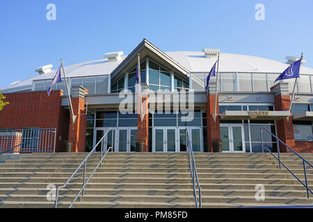 View of the campus of Montana State University in Bozeman, home of the ...