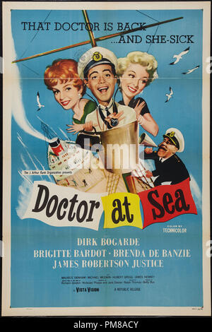 DOCTOR AT SEA, Dirk Bogarde, 1955 Stock Photo - Alamy