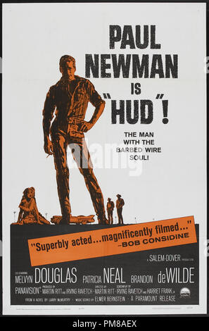 HUD, Paul Newman, Brandon de Wilde, 1963 Stock Photo - Alamy