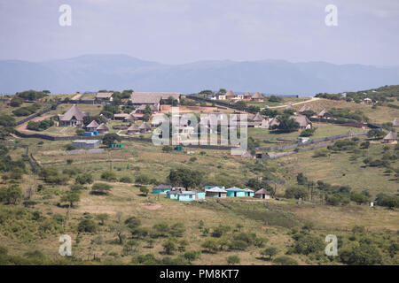 South African President Jacob Zuma homestead in Nkandla area in KwaZulu ...