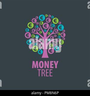 logo money tree Stock Vector Image & Art - Alamy