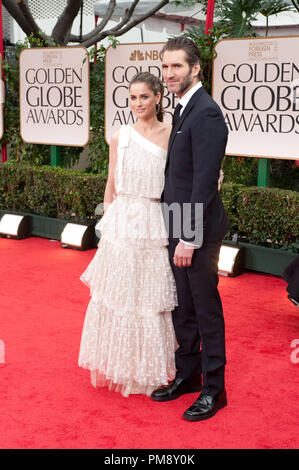 David Benioff and Amanda Peet attend the Vanity Fair Oscar Party held ...