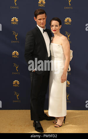 Matt Smith at the 70th Primetime Emmy Awards held at Microsoft Theatre ...