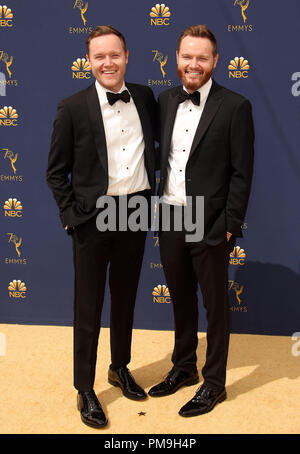 Kevin McManus and Matthew McManus at the 70th Primetime Emmy Awards ...