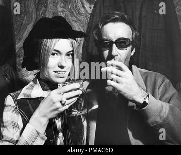 Peter Sellers with his wife Miranda, 1970 © JRC /The Hollywood Archive ...