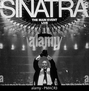 Frank Sinatra The Main Event Live Music Cassette Stock Photo - Alamy