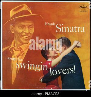 Frank Sinatra with Nelson Riddle Capitol album Stock Photo - Alamy