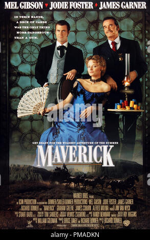James Garner & Jodie Foster Film: Maverick (1994) Characters: Marshal ...