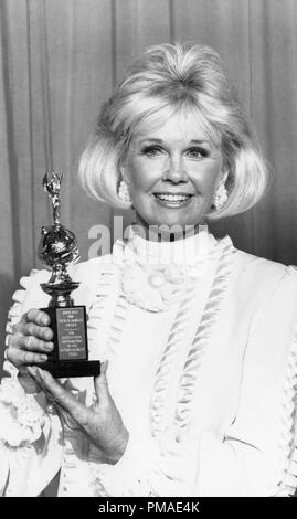 Doris Day at the 46th Annual Golden Globe Awards on January 28, 1989 ...