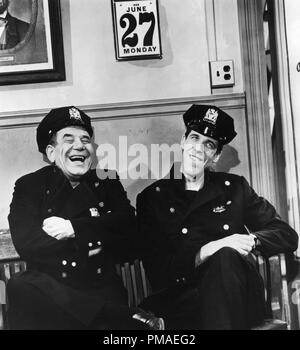 Joe E. Ross Fred Gwynne Car 54 1965 Stock Photo - Alamy