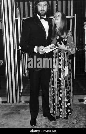 George Lazenby, Polly Williams at the premiere of the Bond film "On Her ...