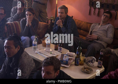 From left to right; Martin Freeman, Ash Atalla (executive producer, in ...