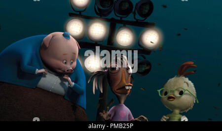 RUNT OF THE LITTER (left), ABBY MALLARD (right) "Chicken Little" (2005 ...