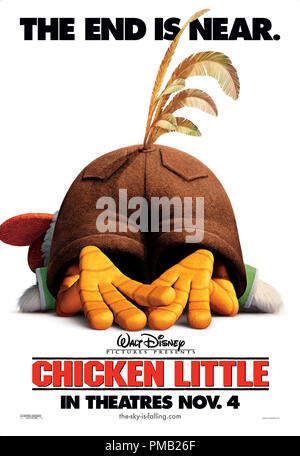 "Chicken Little" (2005) Poster Stock Photo - Alamy