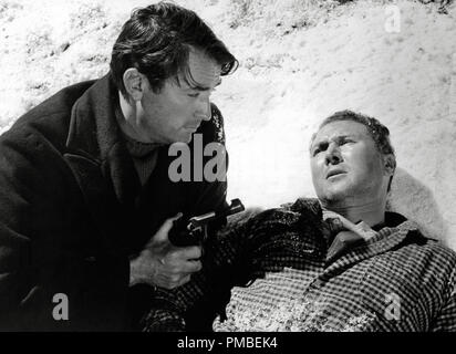 THE GUNS OF NAVARONE 1961 Columbia Pictures film with Gregory Peck as Captain Keith Mallory and ...
