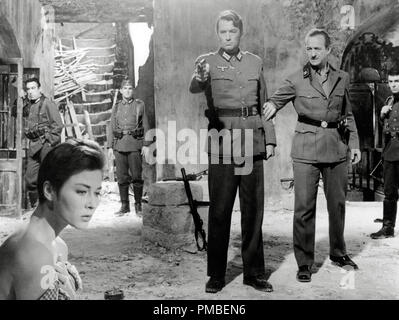 THE GUNS OF NAVARONE 1961 Columbia Pictures film with Gregory Peck as Captain Keith Mallory and ...
