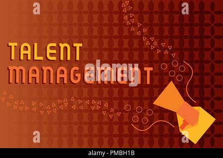 Handwriting text writing Talent Management. Concept meaning Acquiring ...