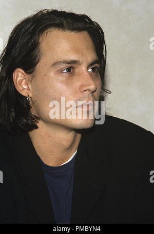 Press conference Portrait of Johnny Depp circa 1997 © JRC Photo Library ...