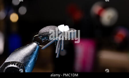 Simple dry flies for fishing trout and other fish Stock Photo - Alamy