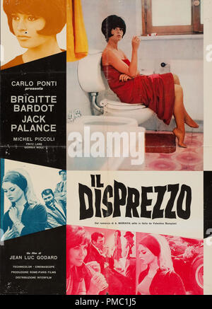 CONTEMPT, (aka LE MEPRIS), Brigitte Bardot, 1963 Stock Photo - Alamy