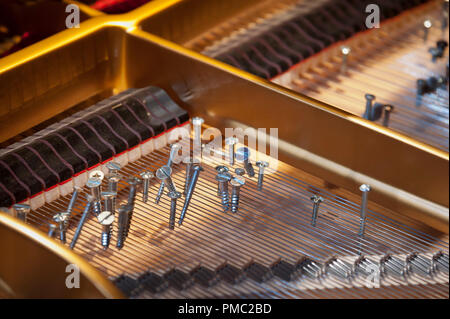 "prepared piano" A prepared piano is a piano that has had its sound ...