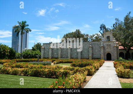 The Ancient Spanish Monastery in Miami, Florida, USA Stock Photo - Alamy