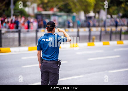 Turkish police cap Stock Photo - Alamy