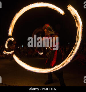 Djurdjevo, Serbia - September 07, 2018: Long exposure photo with ...