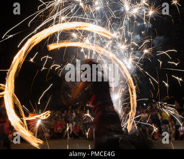 Djurdjevo, Serbia - September 07, 2018: Long exposure photo with ...