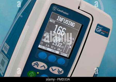 Intravenous drip equipment in hospital Stock Photo - Alamy