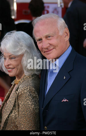 Astronaut Buzz Aldrin and his wife Lois Driggs Cannon attend the Louis ...