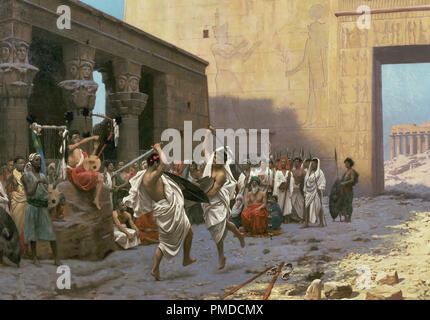 The Pyrrhic Dance by Jean-Leon Gerome Stock Photo - Alamy