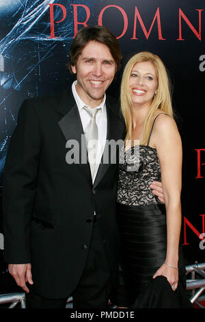 PROM NIGHT, director Nelson McCormick, Brittany Snow, on set, 2008 ...