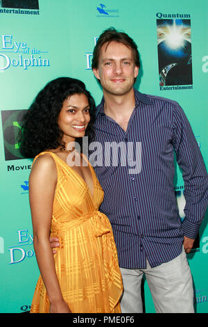 Sandra Teles and Nicholas Irons Premiere Of 'Eye Of The Dolphin' at the ...