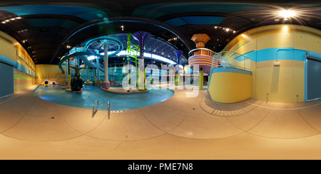360° view of Albuquerque Radisson Hotel New Indoor Water Park 3 - Alamy