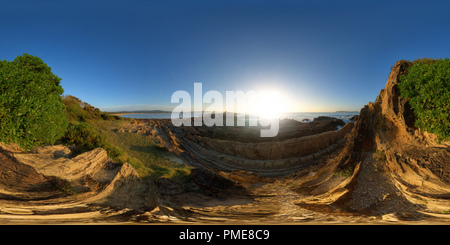 360° view of Mossy Point Beach New South Wales Australia - Alamy