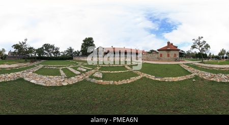 360° view of Weihai, the former British Pacific Fleet - Royal Marines ...