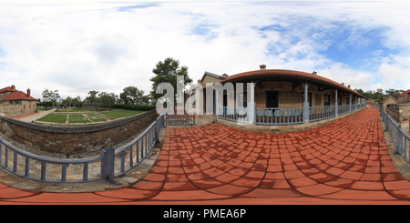 360° view of Weihai, the former British Pacific Fleet - Royal Marines ...