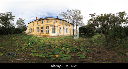 360° view of Weihai, the former British Pacific Fleet - Royal Marines ...