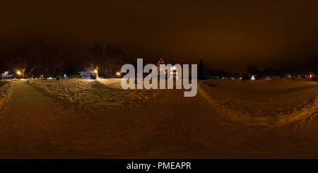 360° view of Naleczow During Night - Alamy