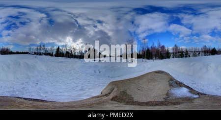 360° view of Geographical midpoint of Europe - Alamy